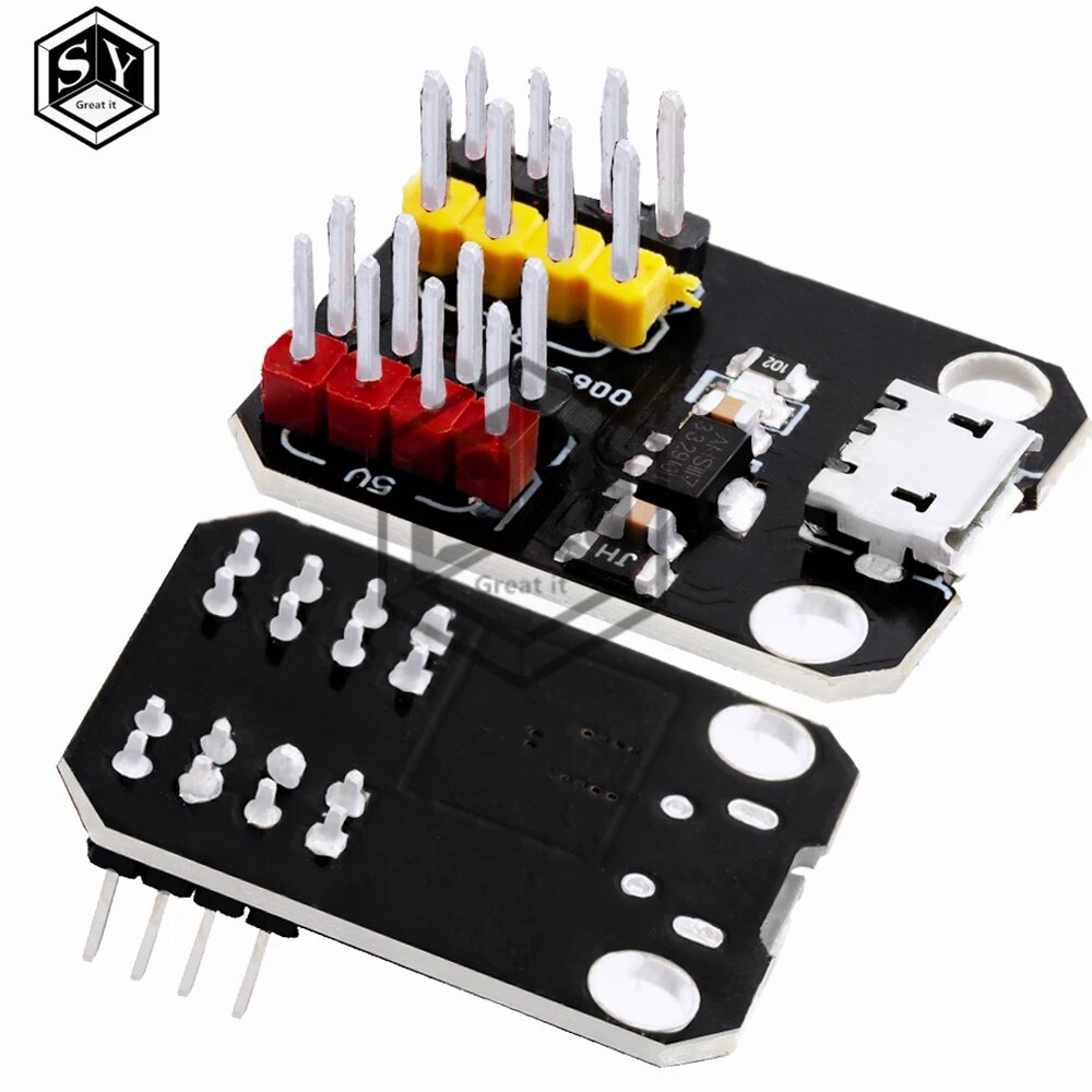 10шт. Модуль питания AMS1117 3.3В/5В для Arduino, Цвет: ams1117