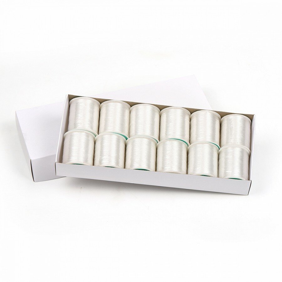 Мононить MF-05 0,15мм 200м цв. белый уп.12 шт