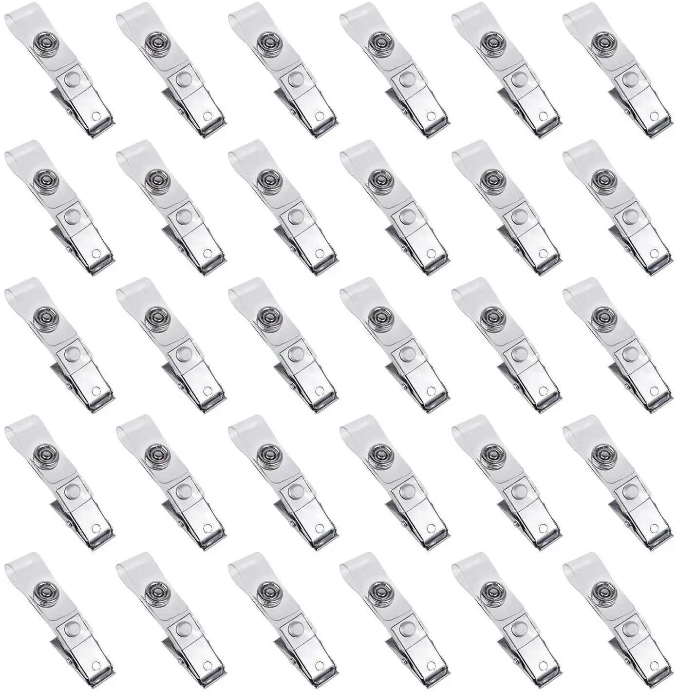 Металлические клипсы для бейджа PLLCUTE D168 10pcs