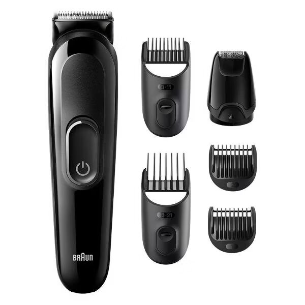 Триммер Braun MGK3411 сухое бритье 5 насадок