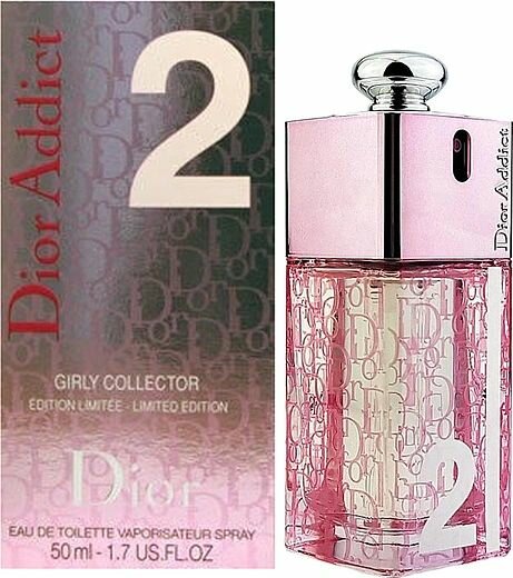 Christian dior addict 2 girly collector 50 мл туалетная вода женская