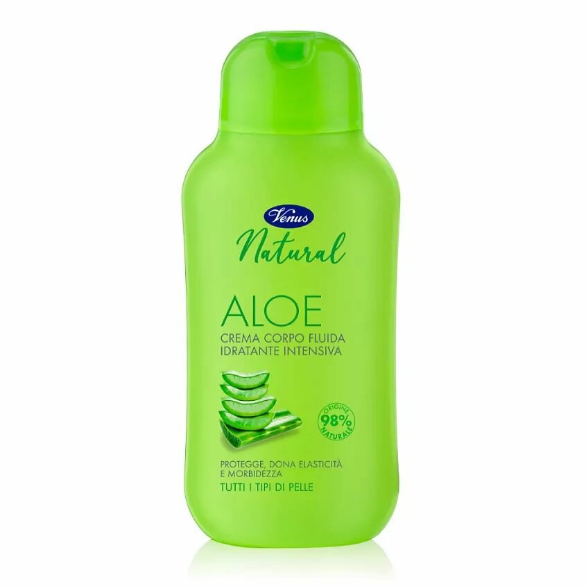VENUS Крем для тела увлажняющий с алоэ вера Natural, 250 мл