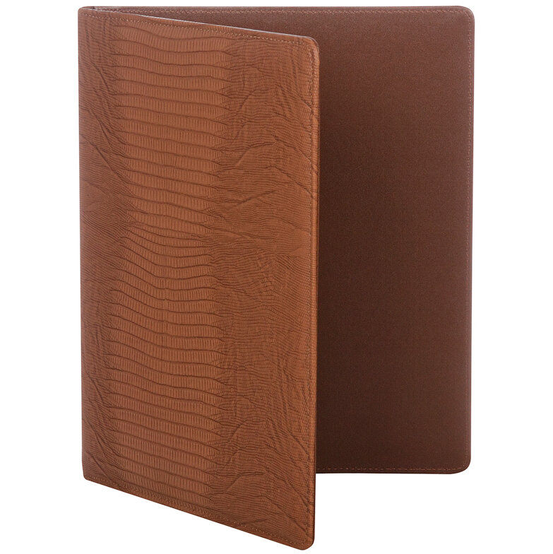 Папка-меню А-4 "А-65" 31,5х25см светло-коричневая