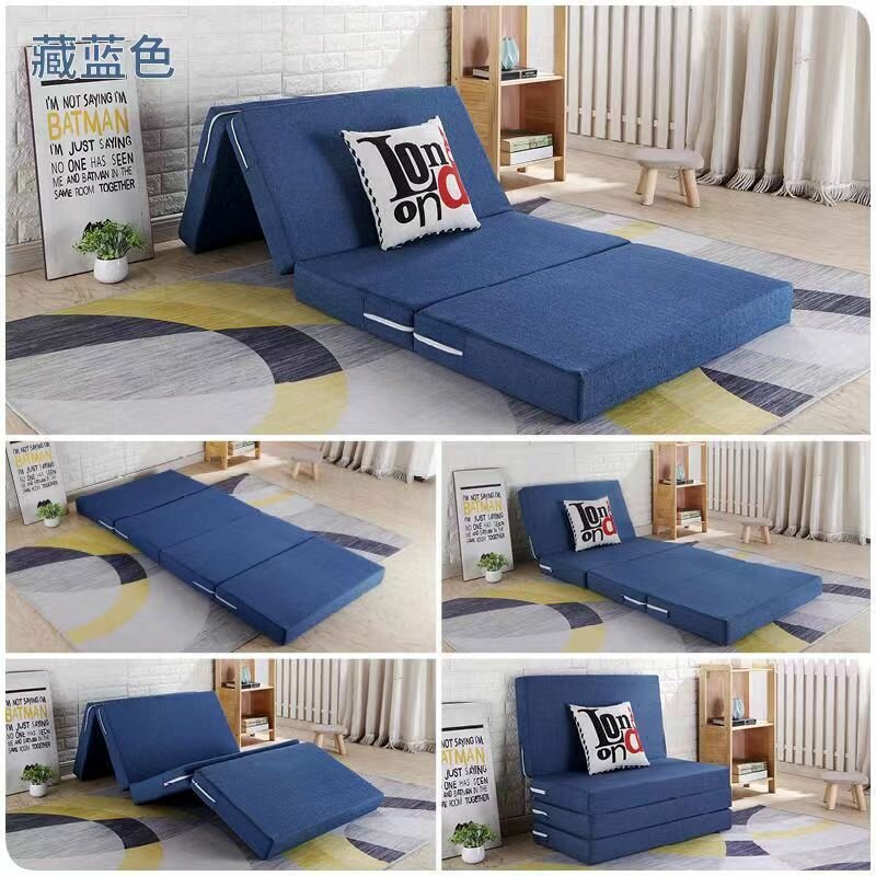 O складной матрас без пружин, 80х200 см (толщина 10 см)