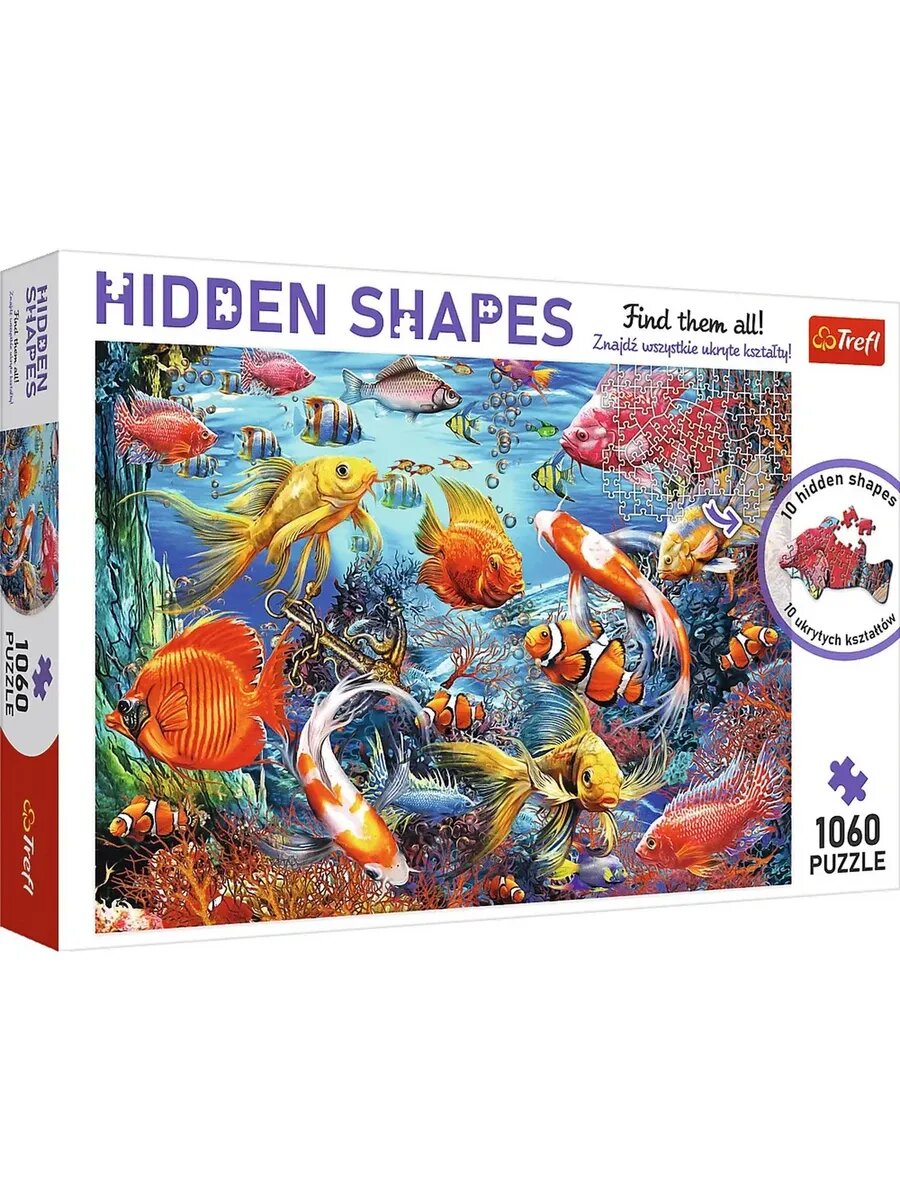 Пазлы Подводная жизнь 1060 деталей Trefl 10676