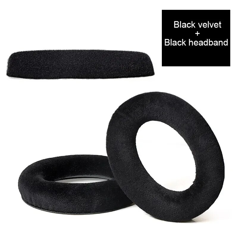 Амбушюры черные Black velvet для Sennheiser HD515