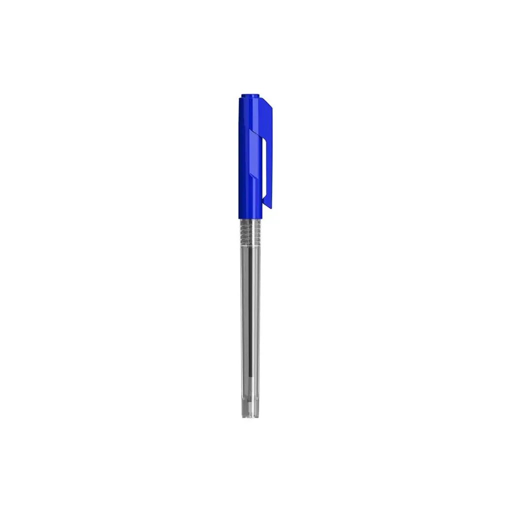 Упаковка шариковых ручек Deli Arrow EQ00930 корп. прозрачный d=0.7мм чернила синий