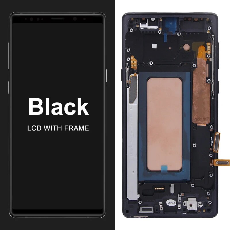 Дисплей TFT LCD Для Samsung Galaxy Note 9 С Сенсорным Экраном (тачскрином) Черный, Black with Frame