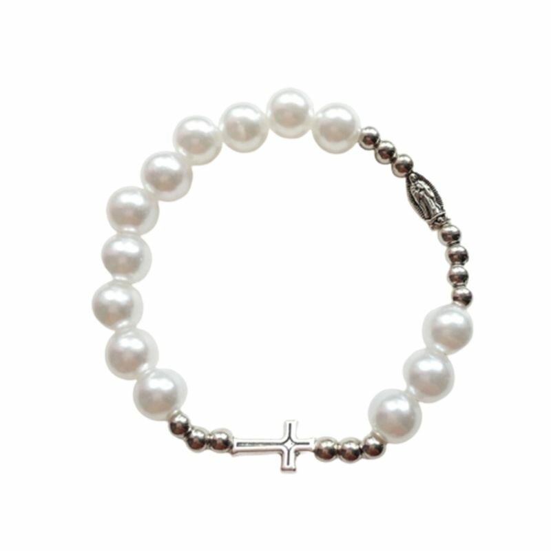 Крест-браслет чётки католические