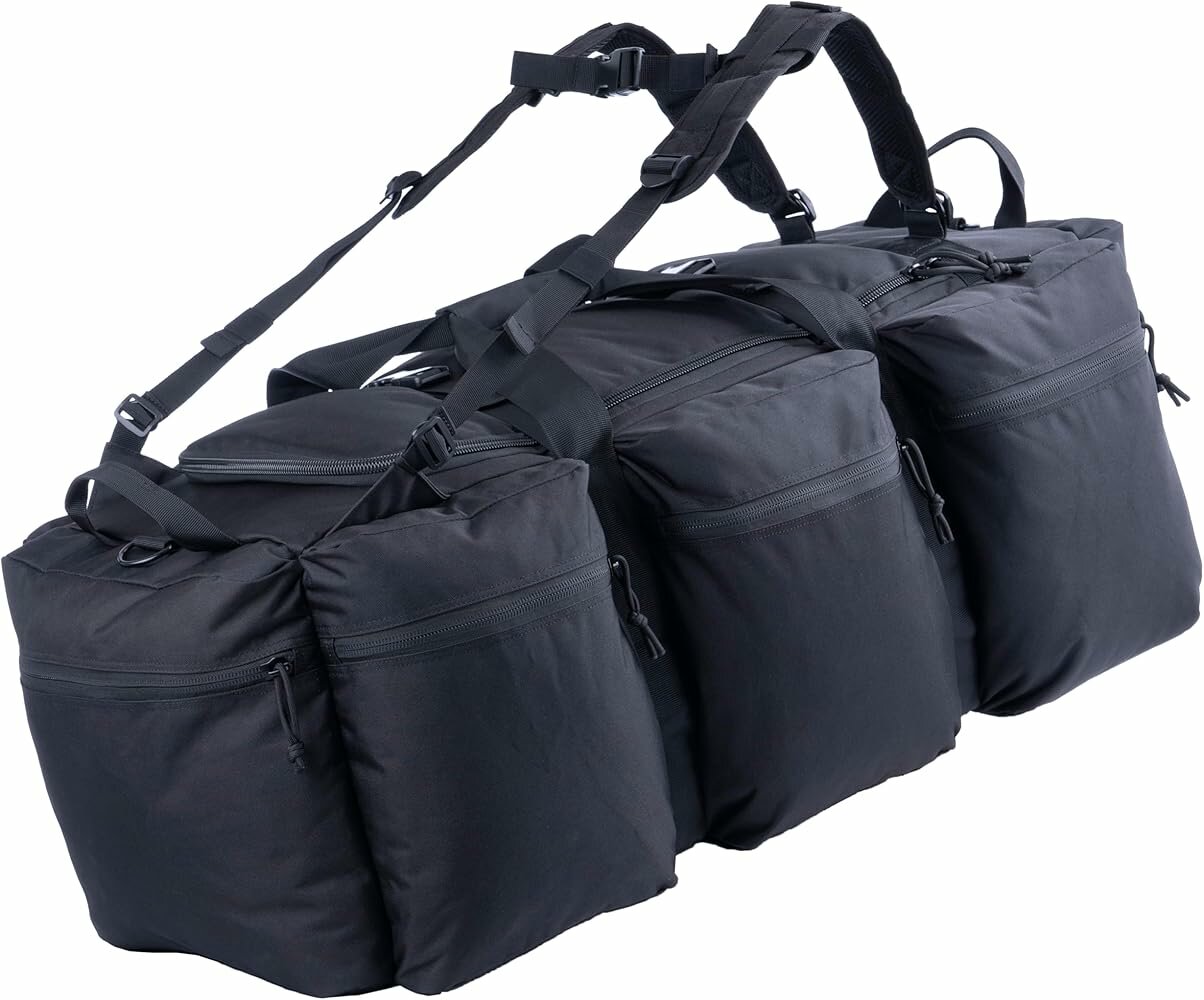 Сумка-баул Шторм/Дорожный тактический баул с лямками/объём 120 литров