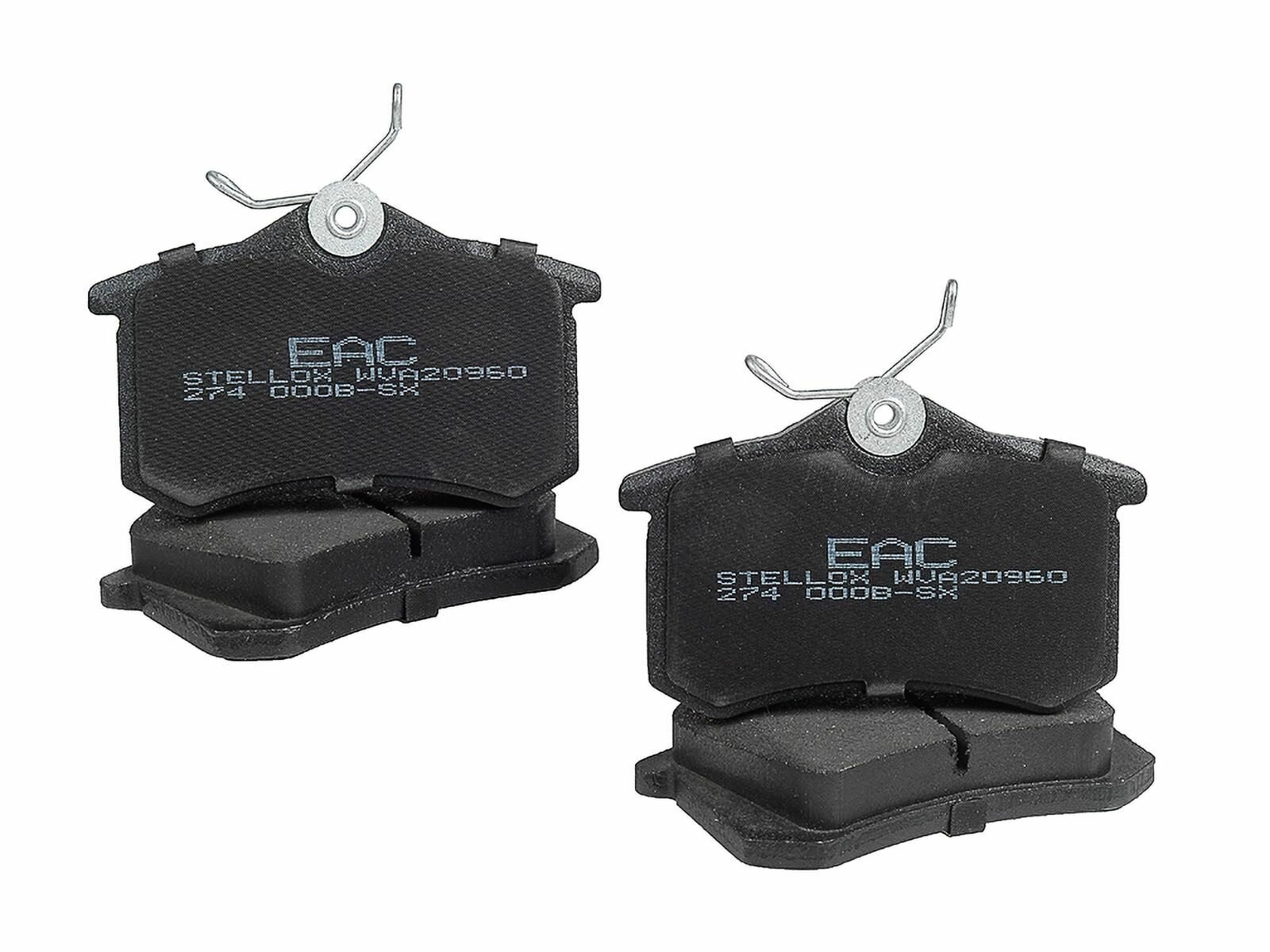 Колодки дисковые задние для Тойота Королла, Фольксваген Поло, 3, 4, 5 274 000B-SX STELLOX