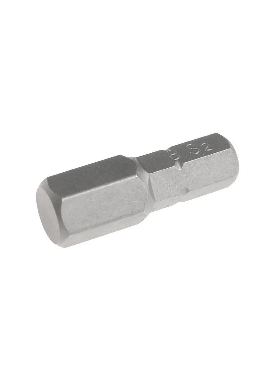 Бита 1/4"DR 6-гранная 8x25мм S2