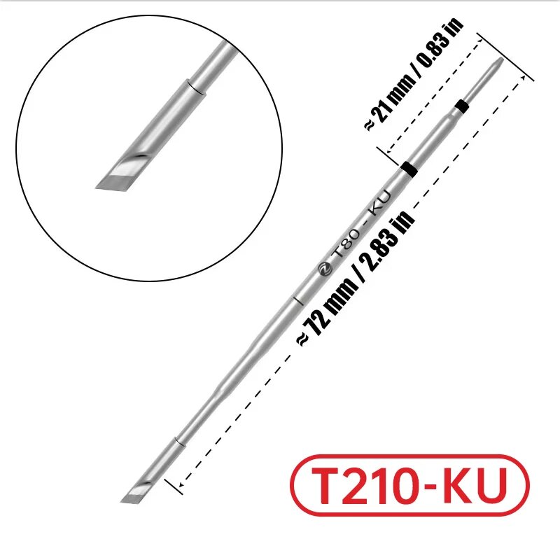 Насадки для паяльника ALIENTEK T12 T210-KU