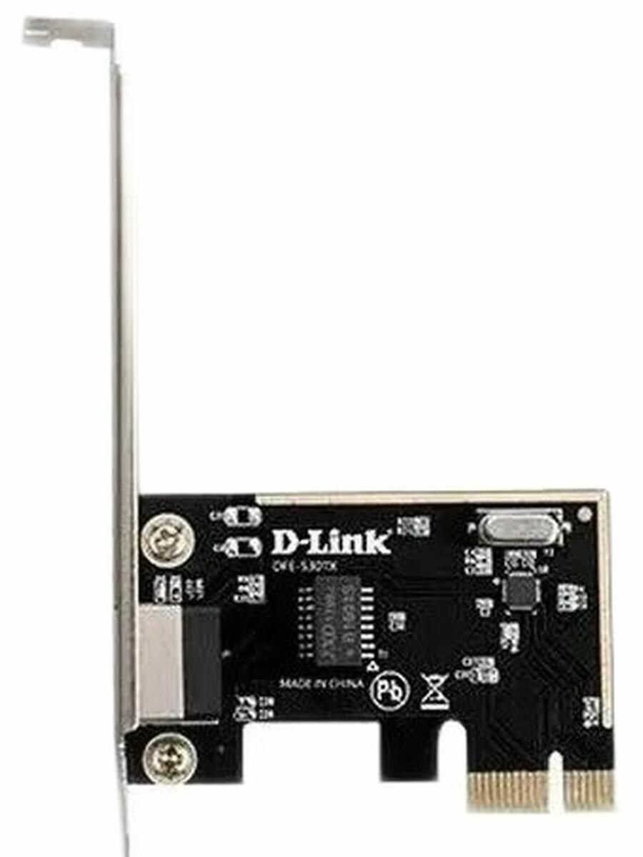 Сетевой адаптер PCI Express D-Link DFE-530TX с 1 портом RJ45 10/100Base-TX