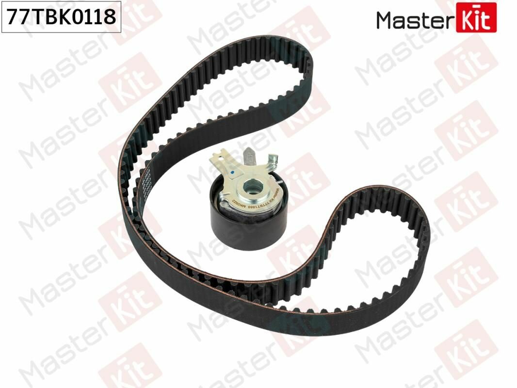 Ремень ГРМ, комплект для Ниссан Альмера, Рено Дастер, Логан, 1, 2 77TBK0118 MASTERKIT