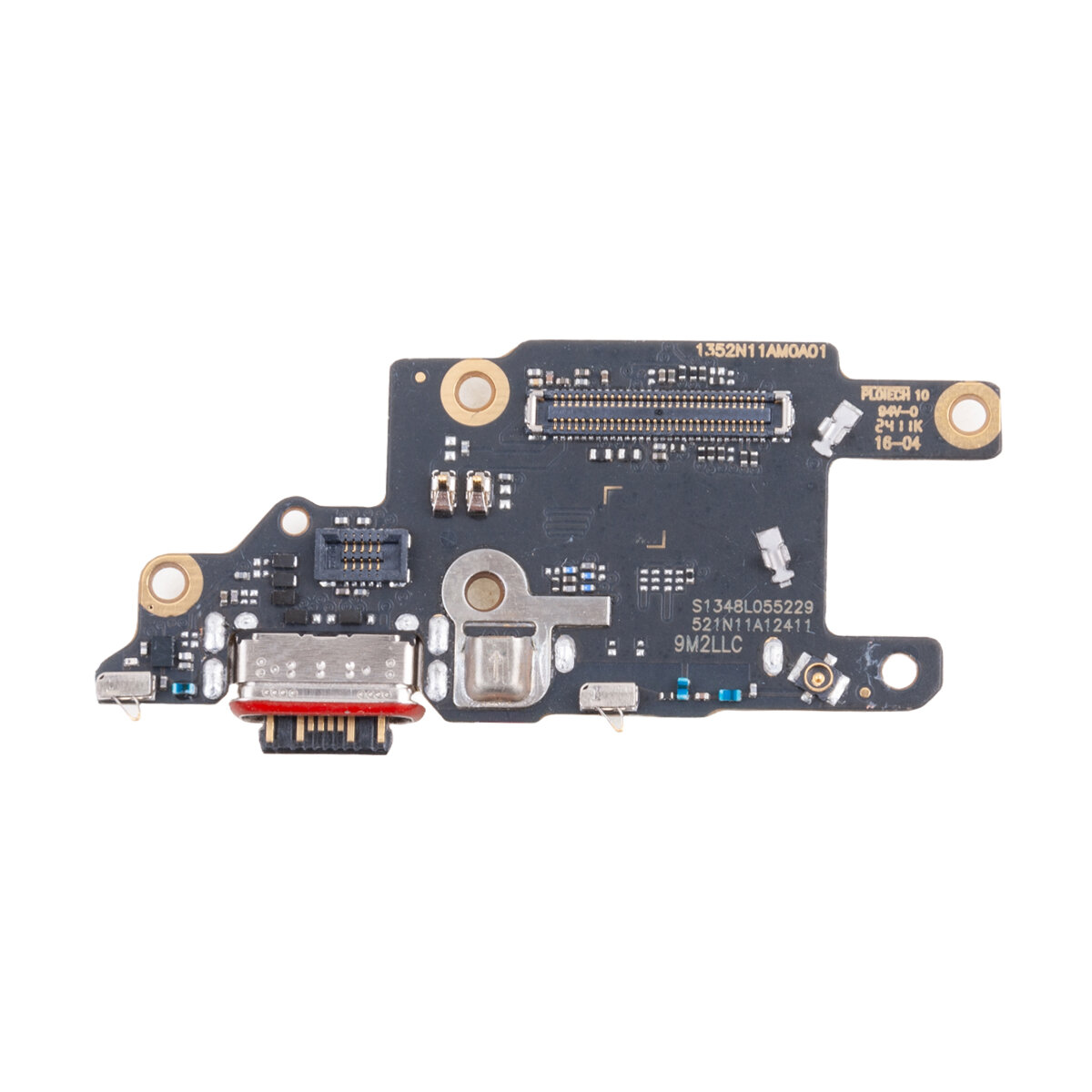 Плата нижняя для Xiaomi Poco X6 Pro 5G (2311DRK48G) на системный разъем, разъем Sim-карты и микрофон (OEM)