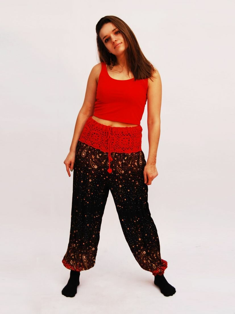 Брюки бананы шаровары