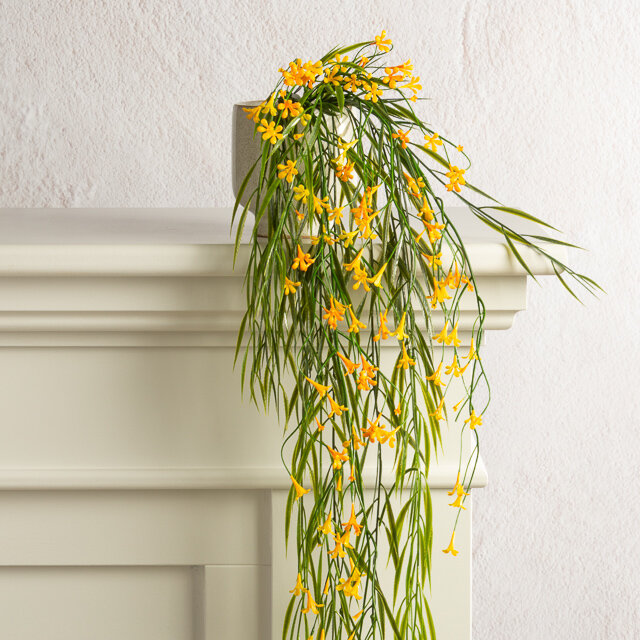 Подвесной искусственный цветок Патели-Бридж 69 см, желтый, Summer Deco, 5010074