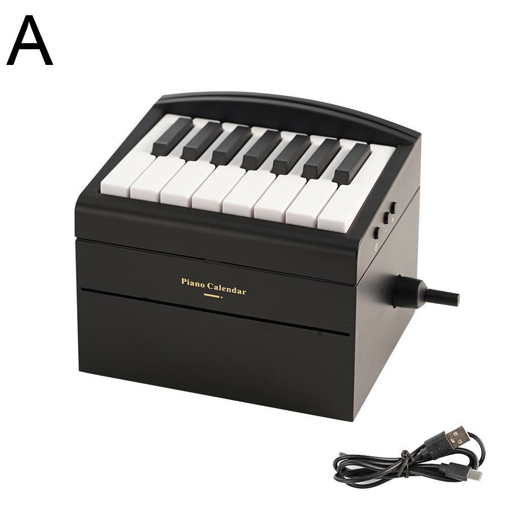 Календарь фортепианной музыки на 2024 год с 27 музыкальными карточками Тейлора