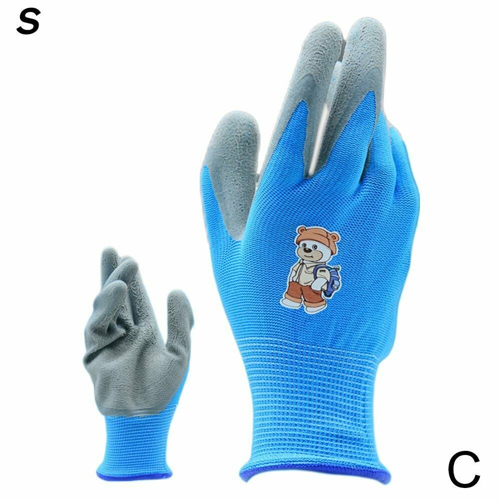 Детские рабочие перчатки, хозяйственные, защитные, Подходит для садов, ферм и т. д.