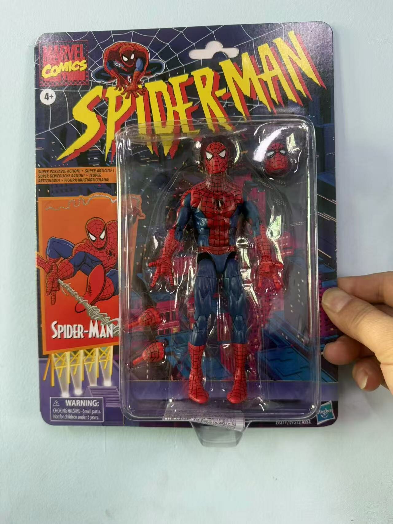 Marvel Legends серии Человек-паук 6-дюймовый симбиот Человек-паук фигурка игрушка