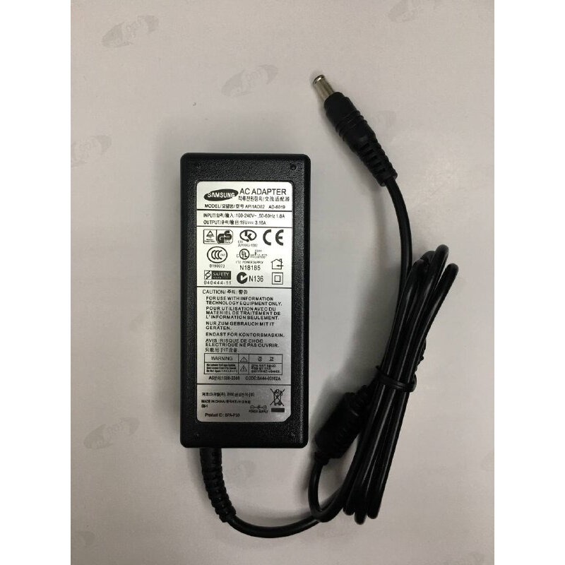 Блок питания Samsung 19V, 3.16A, разъем 5.5x3.0мм с иглой, ориг