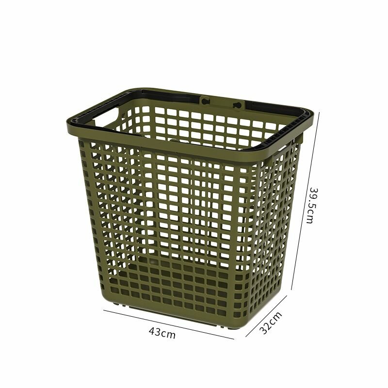 Портативная корзина для хранения на улице, домашняя покупок, пластиковая , продуктов, пикника, супермаркета, кемпинга