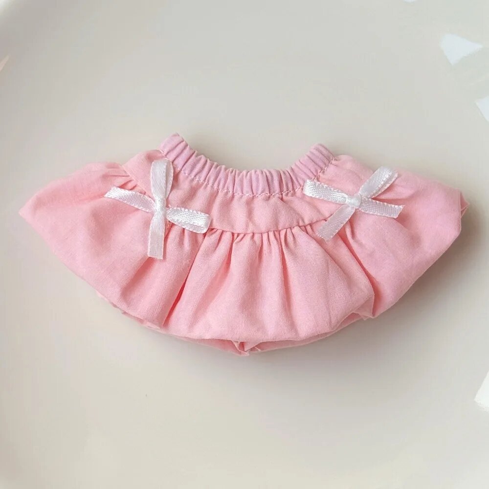 Кукольные платья для кукол 10-17 см Розовый, Pink