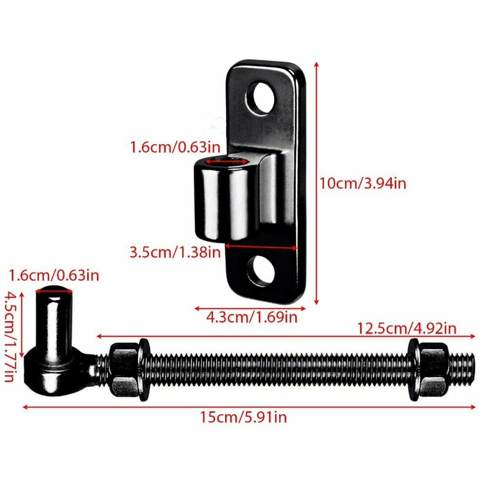 Стальные петли для ворот