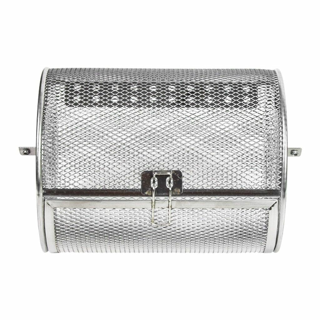 Барабанная духовка для гриля-гриля из нержавеющей стали, корзина жарки барбекю