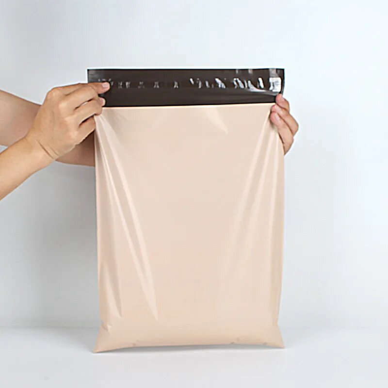 Почтовые сумки 28x42см, абрикосовые, 50шт