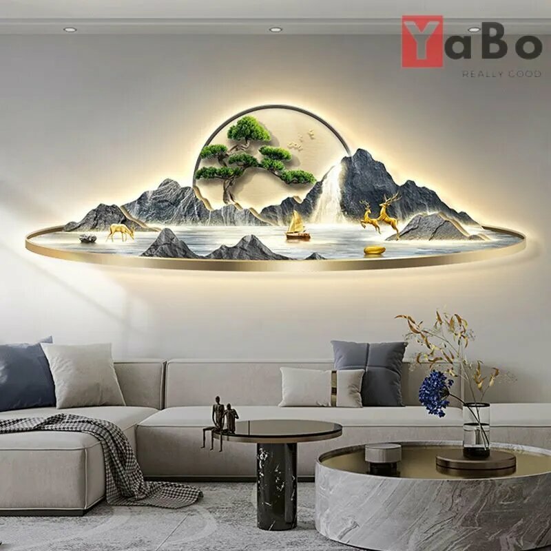 Декоративная картина со светодиодной подсветкой