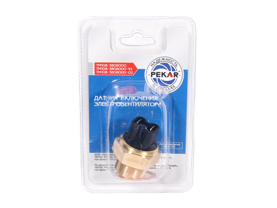 Датчик включения вентилятора ТМ-108 на 2108-10 (99-94) "Пекар"
