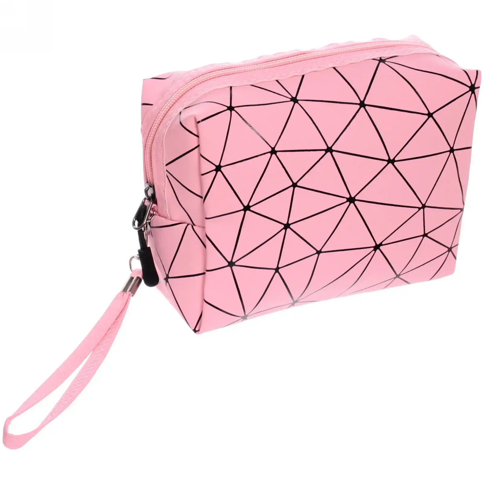 Косметичка прямоугольная «Women secret», розовая, 18х13х8см, стильный дизайн