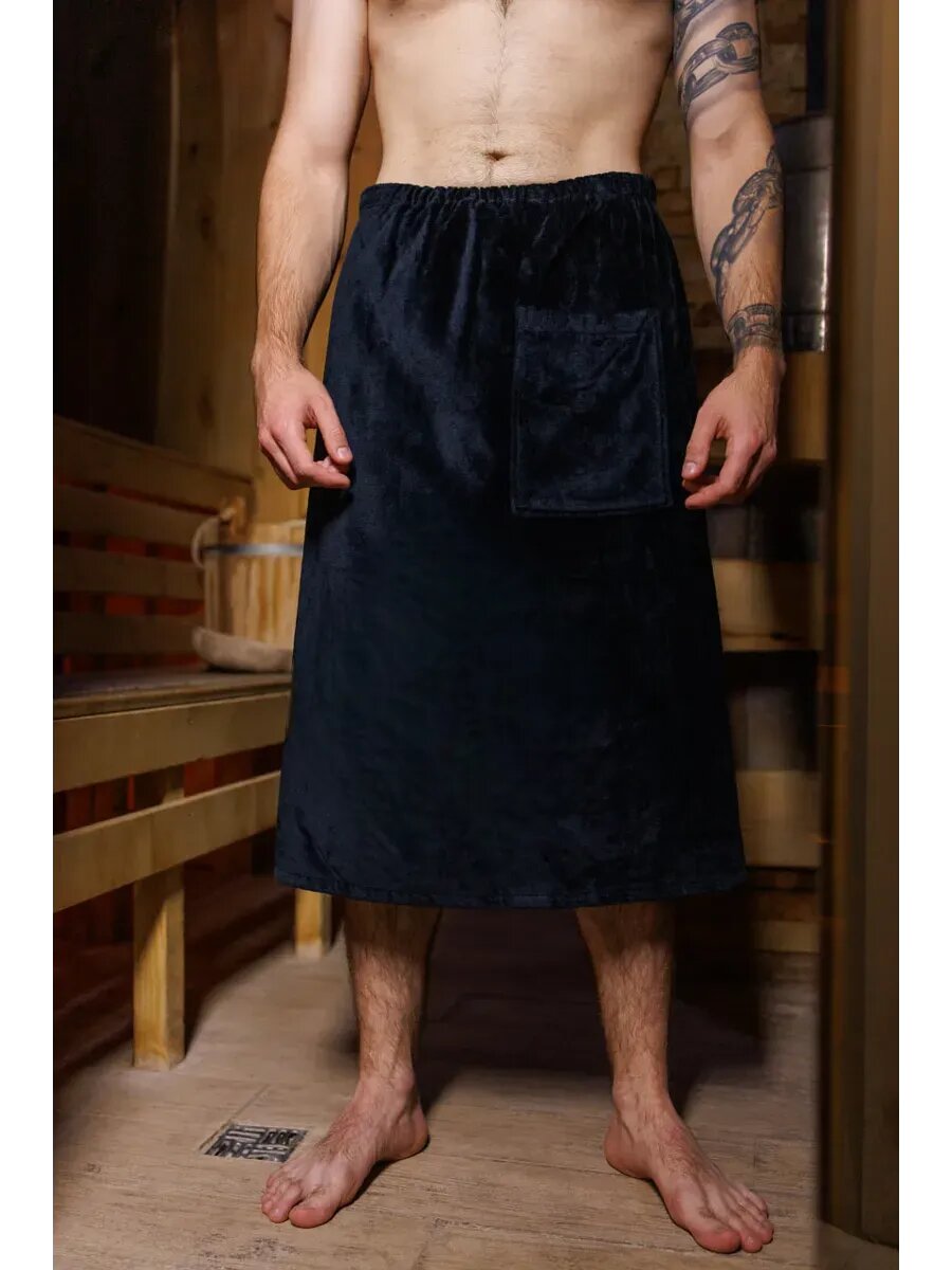 Килт для бани махровый подарок