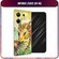Чехол на Infinix Zero 30 4G / Инфиникс Зеро 30 4G с принтом Жёлтый дракон рисуно...