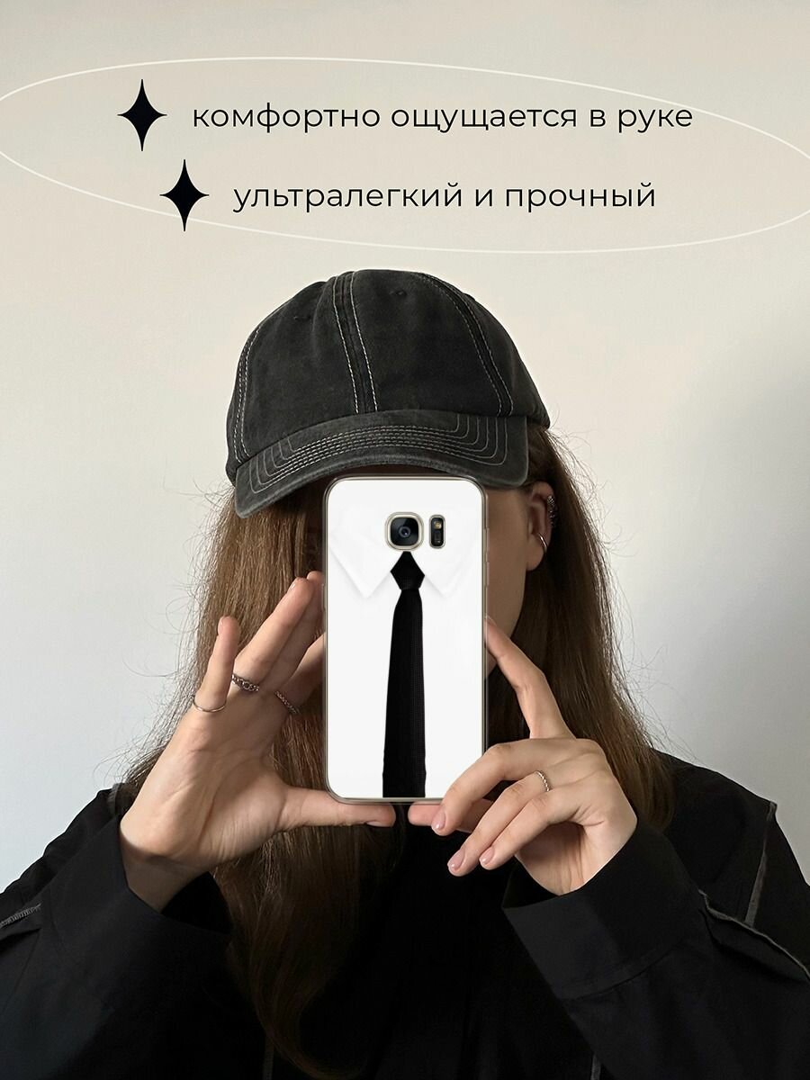 Чехол на Samsung Galaxy S7 / Самсунг Галакси С 7 с принтом "Галстук" — фото 1