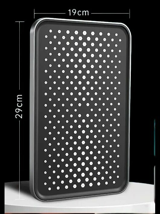 Душевой набор Starry Sky с увеличенным верхним душем 29 см: универсальный интерфейс, 3 цвета, повышение давления, антизасор