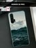 Силиконовый чехол на Honor 20 Pro / Хонор 20 Про с принтом "Волны 11"