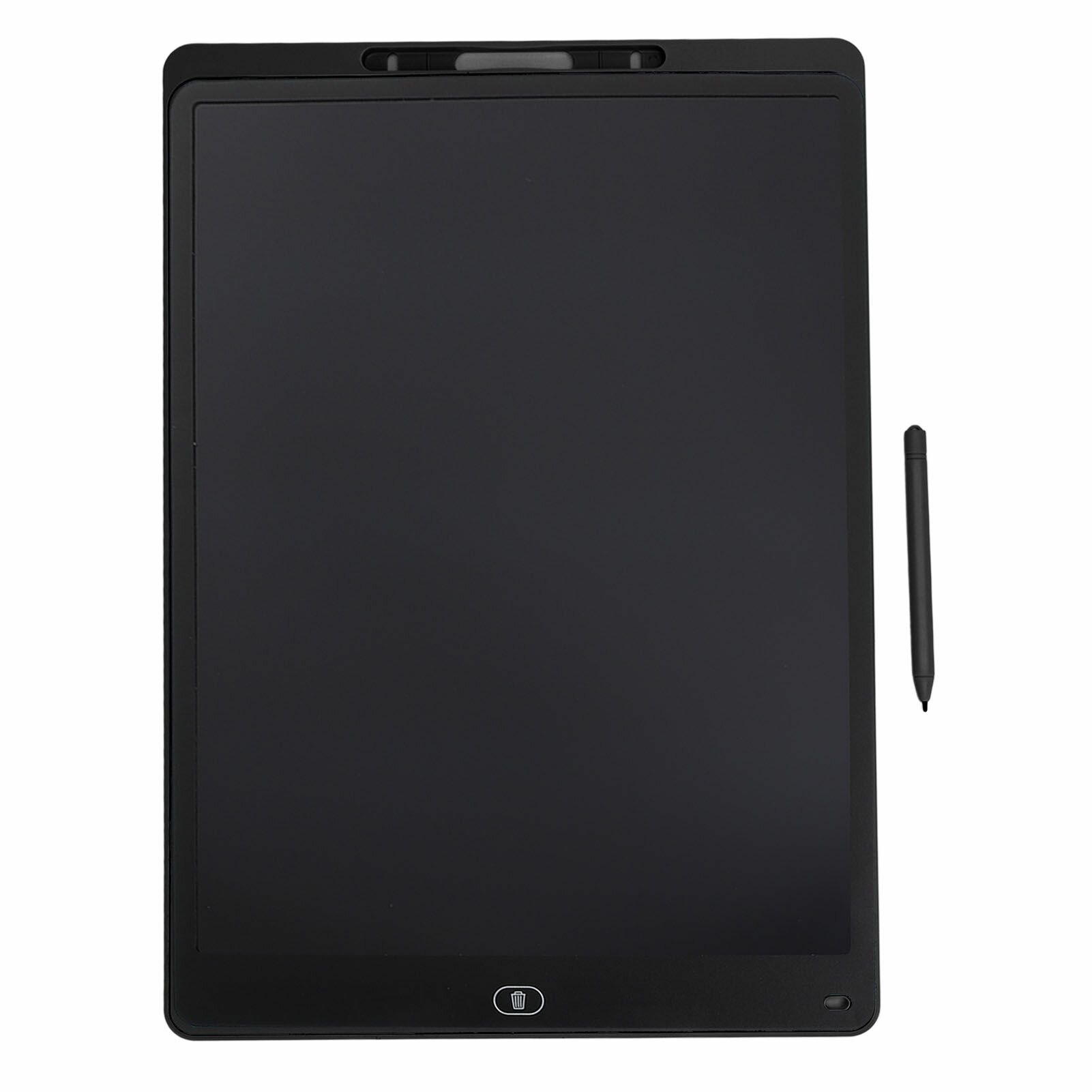 20-дюймовый планшет для рисования для детей, ЖК-экран, стираемая электронная доска для письма со стилусом, черный цвет