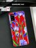 Чехол на Samsung Galaxy A41 / Самсунг Галакси А41 с принтом "Синие ирисы", прозр...