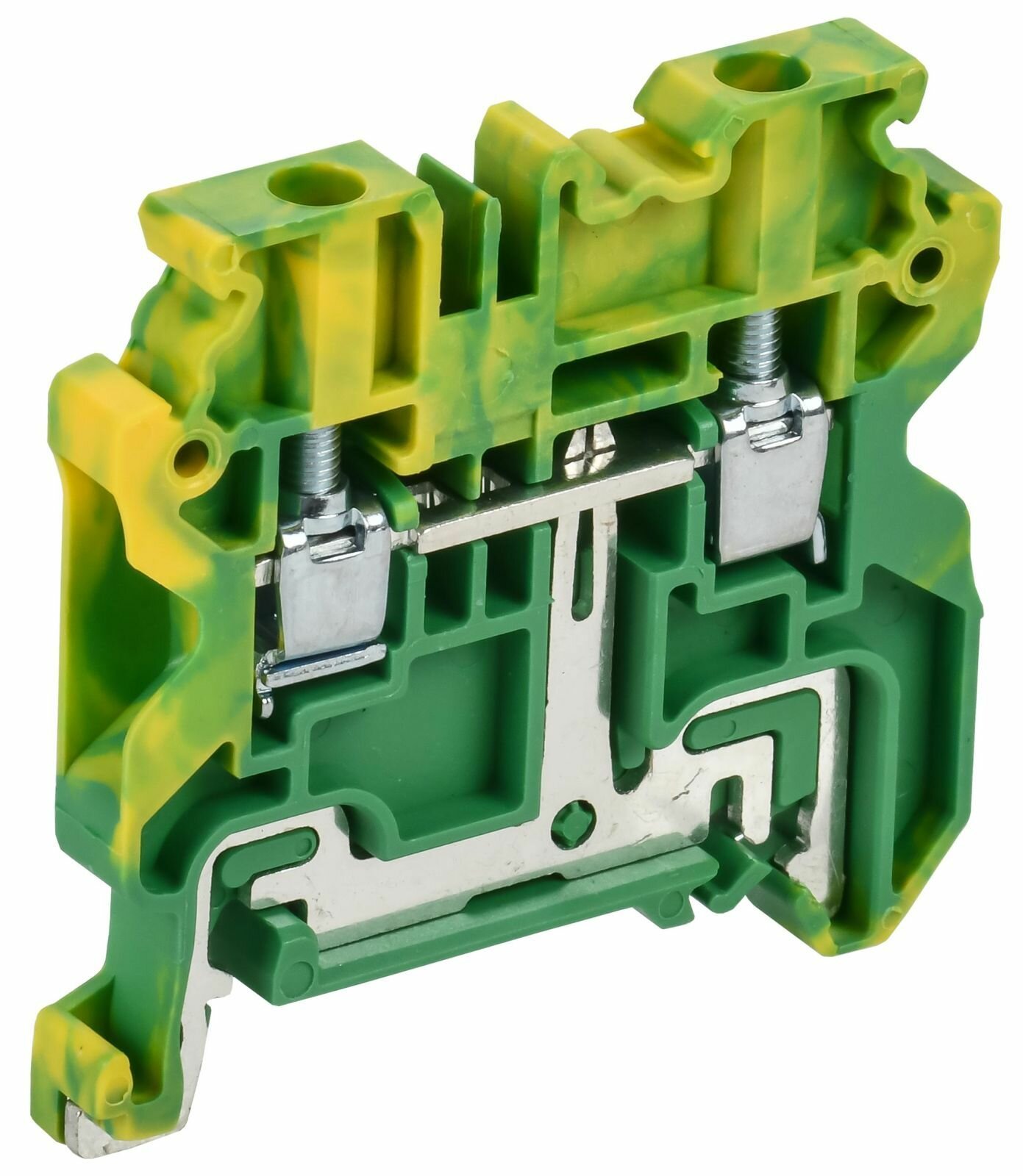 Клеммная колодка IEK ARMAFIX CY4, PE, винтовая, 4 мм2, проходная заземляющая, Ex