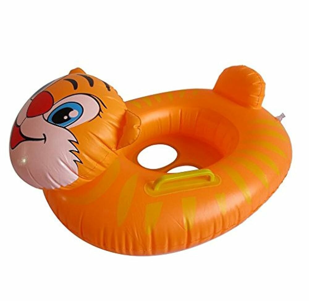 Детский круг с ножками "Оранжевый тигр" для детей 1-4 лет. Круг для самых маленьких
