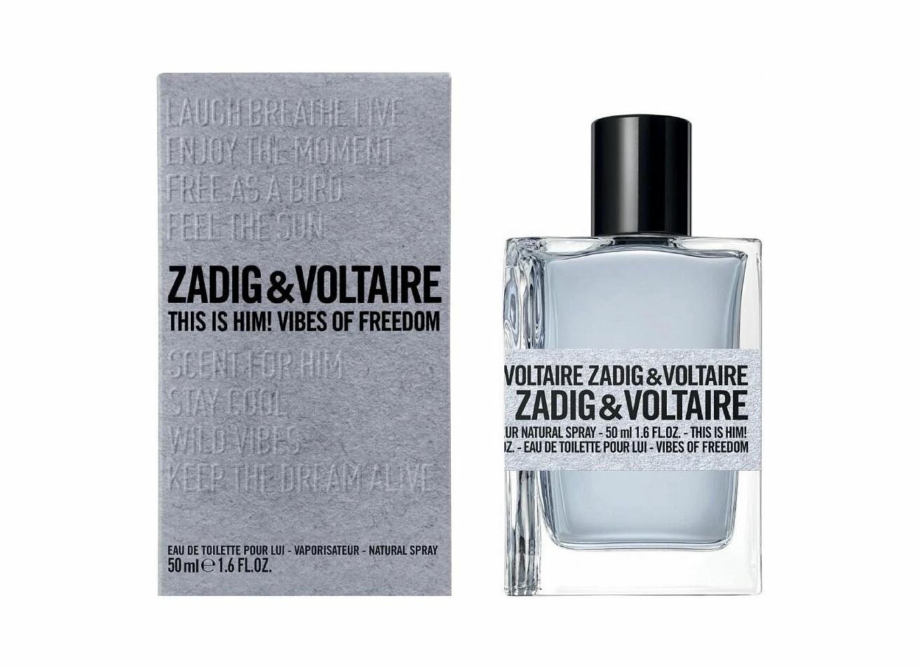 Парфюмерная вода Zadig et Voltaire This Is Him! Vibes Of Freedom 50 мл