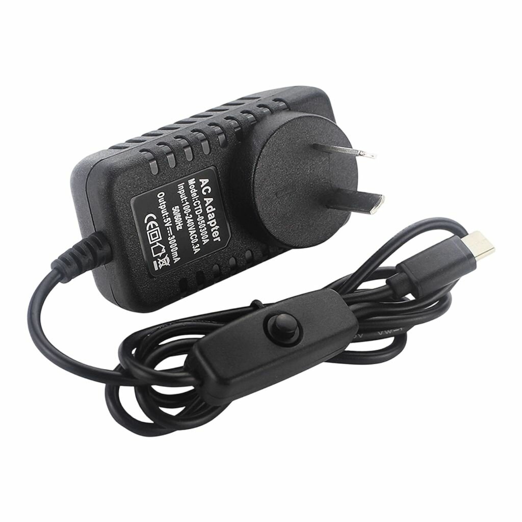 Встроенный адаптер питания typec interface 5V3A-австралийский стандарт-с переключателем