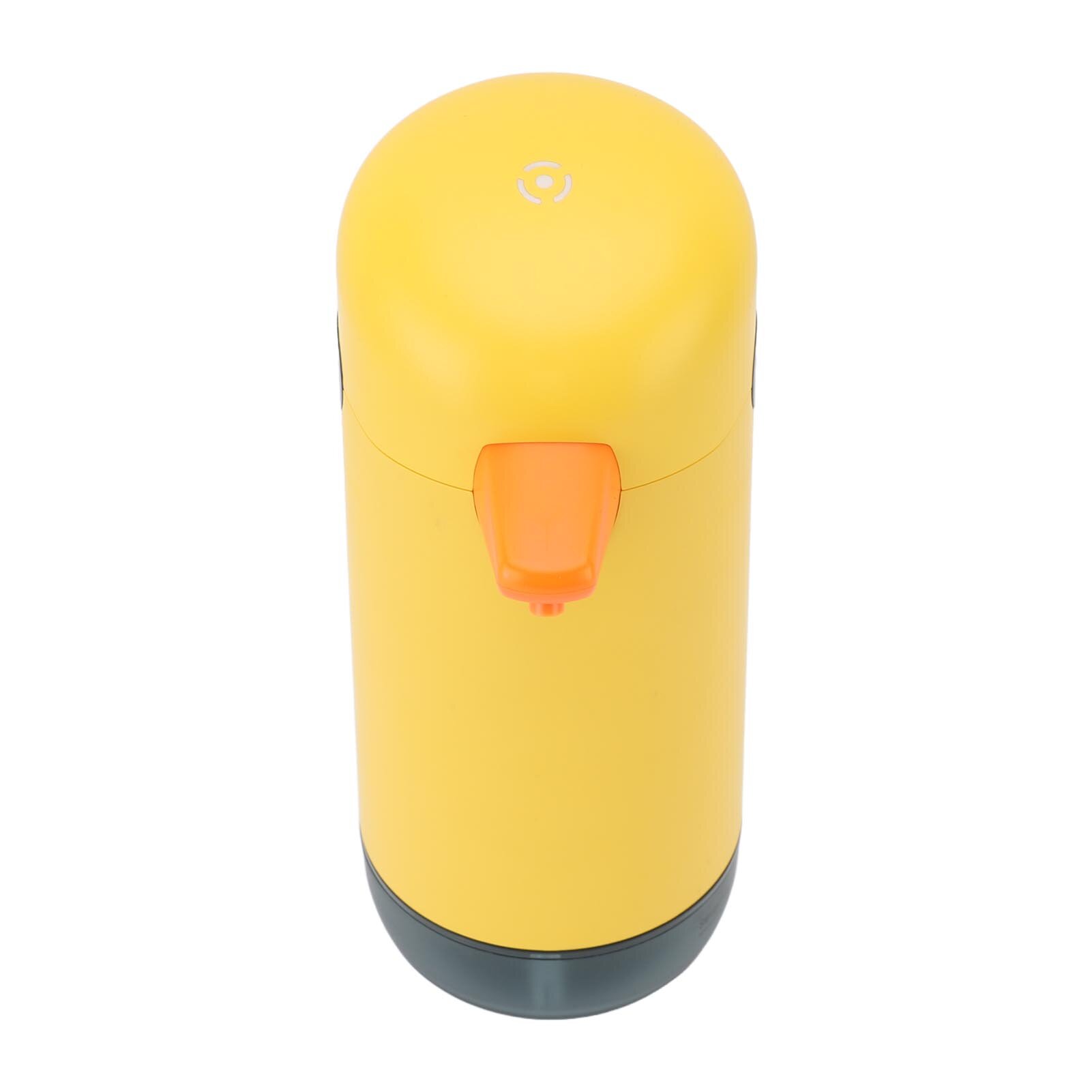 Автоматический дозатор мыла Желтая утка Милый бесконтактный дозатор мыла Визуальный уровень жидкости Питание от батареек