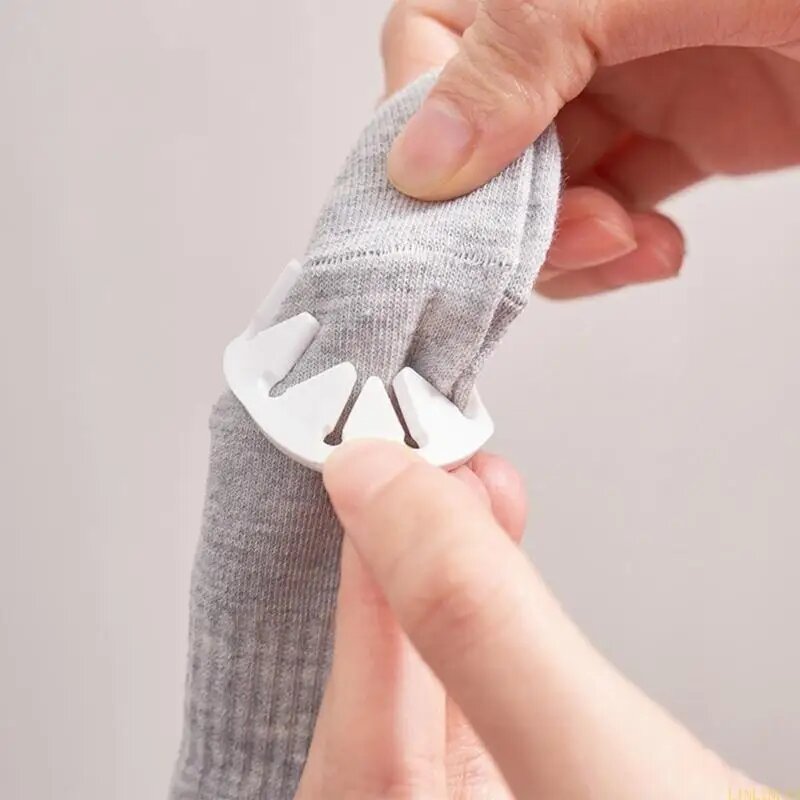 7pcs PVC Nop Clips Носки Организаторы Детские застежки для носков для повседневного использования