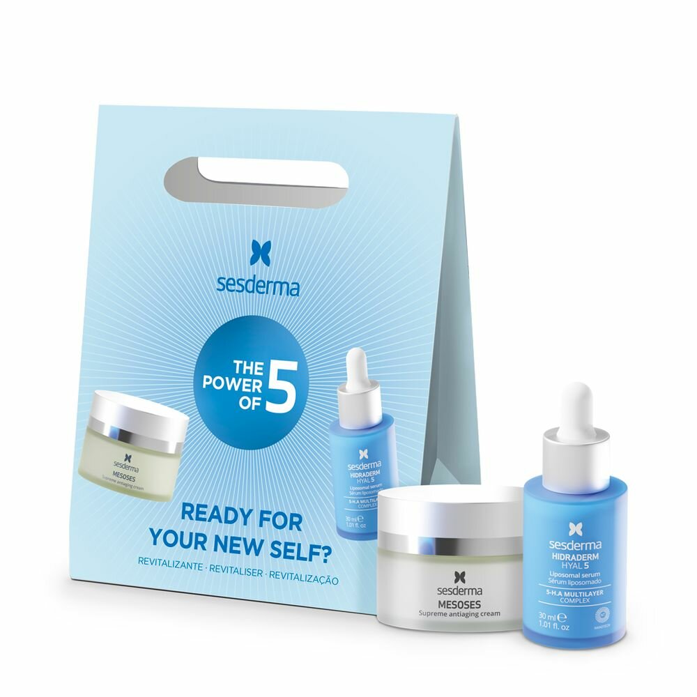 SESDERMA: Крем MESOSES Supreme antiaging,50 мл+Сыворотка HIDRADERM HYAL 5 serum,30 мл