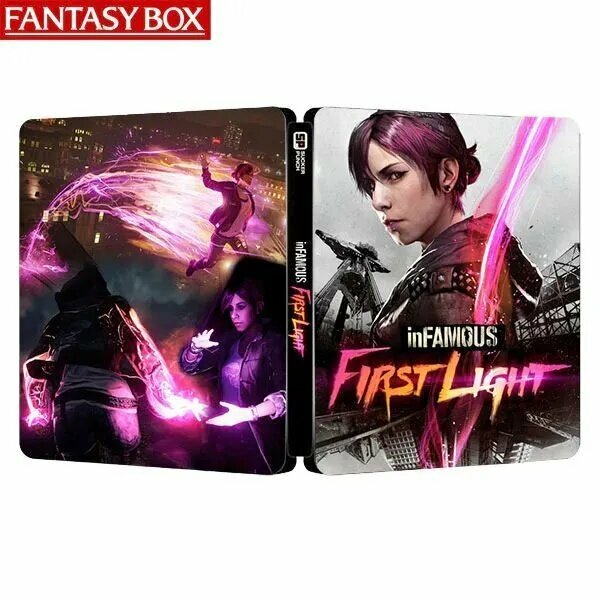 ONi Fantasy Box (Только стальной корпус, без диска с игрой) Infamous First Light Steelbook For PS4/PS5