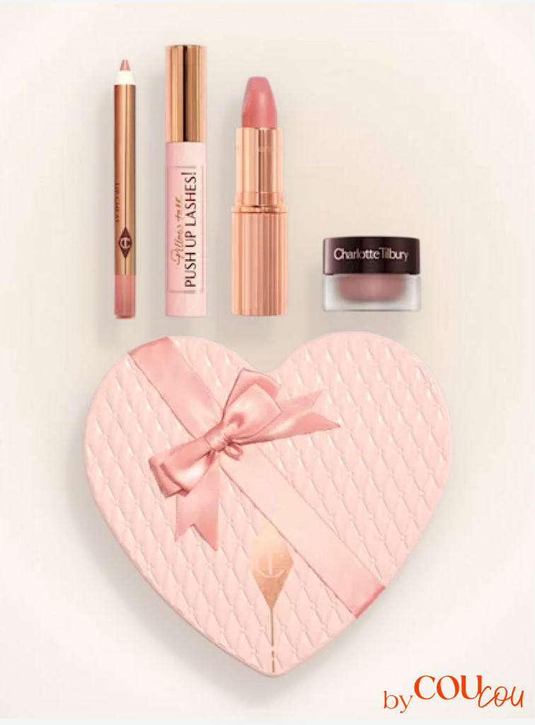 Набор для макияжа Charlotte Tilbury Pillow Talk Icons On The Go Kit, 4 предмета